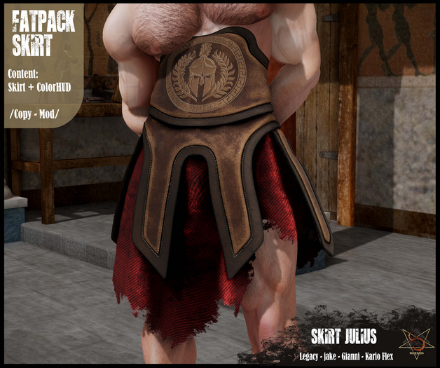 Second Life Marketplace Rks Julius Skirt Fatpack
